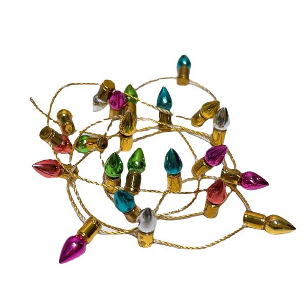 ※お急ぎの場合は、ご注文時に※※＜宅配便＞をご選択ください（有料）※ミニチュア雑貨 クリスマスストリング　シルバニアの家具の実寸とほぼ同じスケール感ですのでシルバニアにもお使い頂けそうです※この商品は電池で光るタイプではございません素　材：...