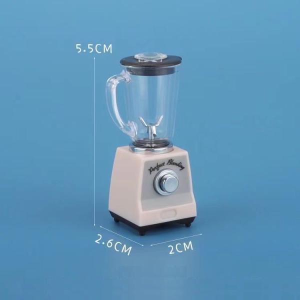 ※お急ぎの場合は、ご注文時に※※＜宅配便＞をご選択ください（有料）※ミニチュア雑貨 ジューサーお好みのドールハウスのカスタマイズに素　材：プラスチック　カラー：サイズ：55×26×20ｍｍ　生産地：中国