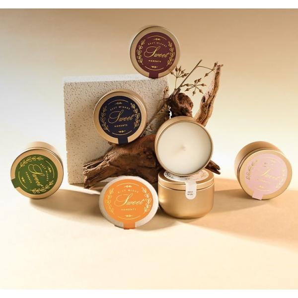 ※お急ぎの場合は、ご注文時に※※＜宅配便＞をご選択ください（有料）※缶入り　アロマキャンドル 　6タイプ缶入りのアロマキャンドルお手軽に香りを楽しめます６タイプの香りから、気分に合わせて癒されます【サイズ】缶サイズ：直径5.4×3.5cm内...