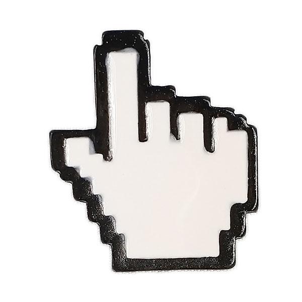 普通郵便送料無料配送方法から普通郵便をご選択頂くと送料無料でお届け致します。マウスカーソル ピンバッジ【サイズ】縦：約2.4cm×横：約2.1cm【素材】合金【タイプ・カラー】マウスカーソル