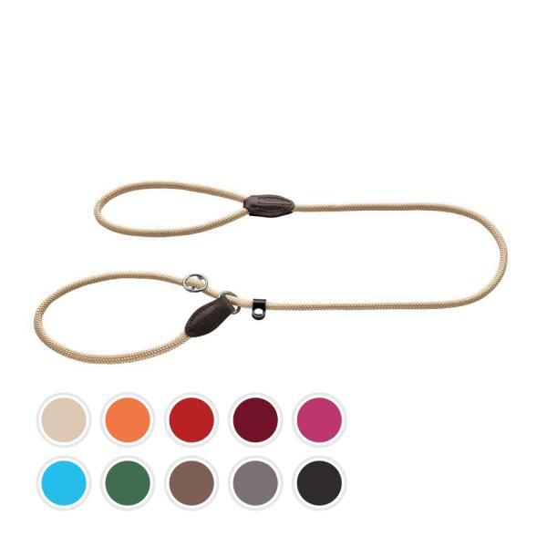 【商品説明】定番のシンプルで、丈夫なナイロンロープのリード。ナイロンの中でも特に柔らかく、非常に丈夫で軽量な高品質なポリアミドナイロンを使用。 ロープ状にすることで耐久性があり、強い引きでも対応できます。【サイズ】長さ120cm　幅0.8c...