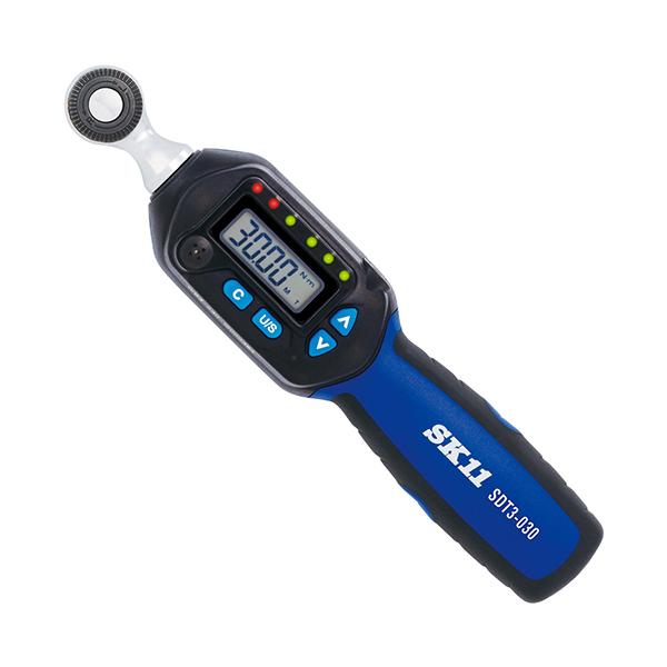 デジタル表示で正確、高精度なトルク管理が可能で、しかも操作が簡単です。【用途】ボルト・ナットの締付けトルク値の測定作業。【機能】・設定トルク到達時、ブザー音とLEDの光でお知らせします。・右ネジ、左ネジ両方向の測定が可能です。・設定トルク値...