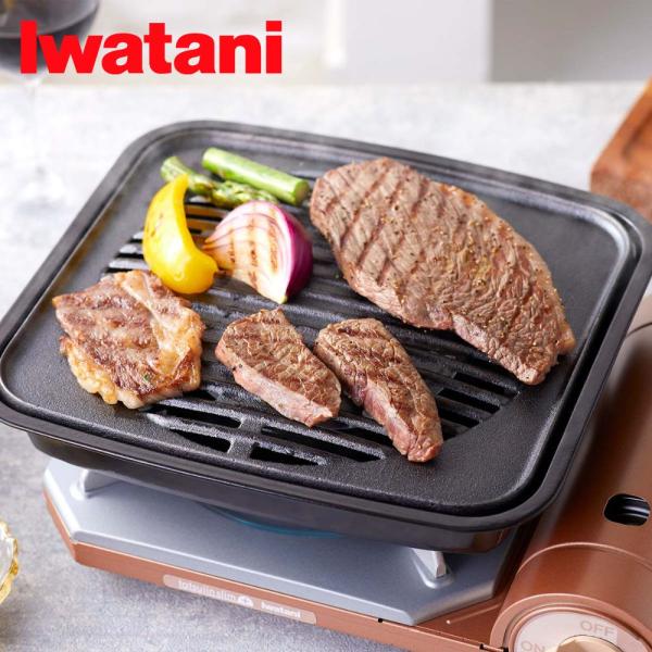 【商品説明】カセットこんろで使う 専用「焼肉グリル」お肉の余分な脂を水皿に落とす構造でヘルシーに食べられます！鉄鋳物製でお肉がおいしく焼けます。※水受皿に約540ccの水を注いでご使用ください。カセットこんろのごとくにはまる「安全設計」本品...