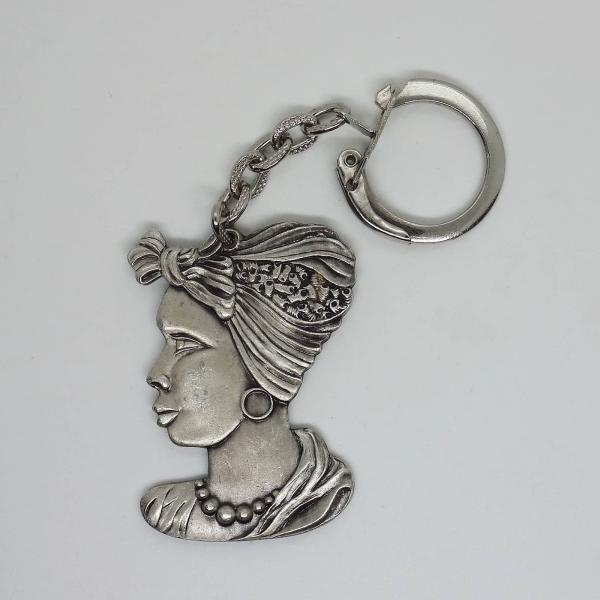 フランスで見つけた、ビンテージ フレンチ キーホルダー。コーヒー ブランドCAFES RIVAL。約4.4cm×約3.2cm表面に、擦れ・汚れあります。