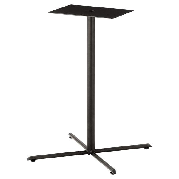 ■材質：スチール■塗装：粉体塗装仕上■備考：アジャスター付■適合天板サイズ：　　正方形：W650×D650　長方形：W600×D750〜700　W700×D600　　丸形：φ750〜800■サイズ：W465×D465×H600〜700■丸ポ...