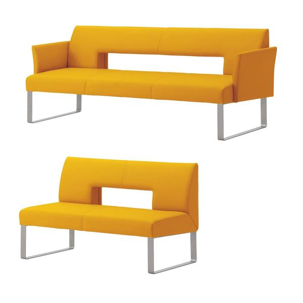 ■座構造：Sバネ仕様■脚部：スチールプレート（シルバー粉体塗装）、脚裏面フェルト付■サイズ：W1100〜1810×D620×H690（SH380 AH580）■補足：完成品／サイズ選択／張地選択／グリーン購入法適合【注意事項】※この製品は張...