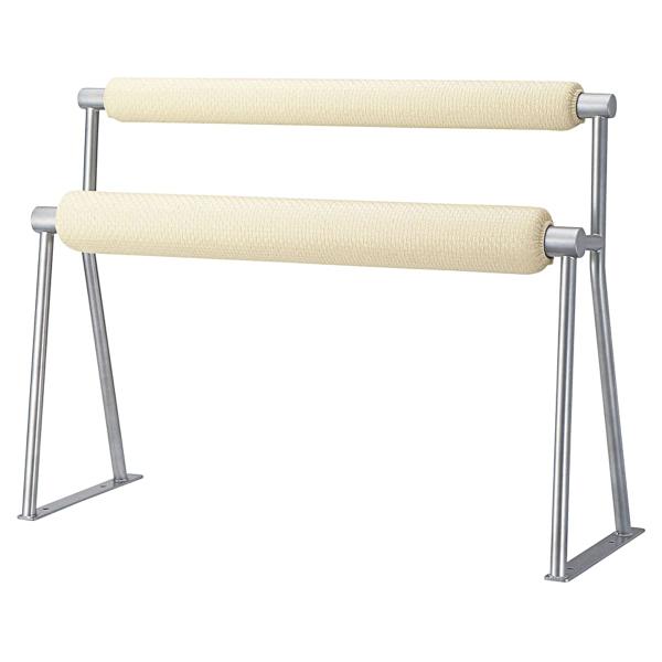 ■フレーム：スチール（シルバー）■ボルト穴：12φ穴計4ヶ所■サイズ：W1260×D430×H940（SH700）■補足：お客様組立品／張地選択【注意事項】※施工が必要な商品です。※アンカーボルトなどは付属しません。※溶接加工により、若干の...