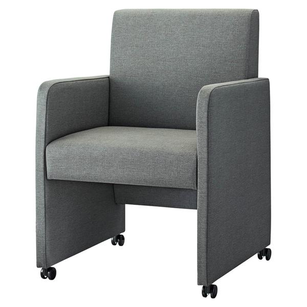 ■座構造：ウェーピング■背裏：取手（ステンレス）■脚部：ナイロンキャスター付■サイズ：W560×D560×H800（SH430 AH600）■補足：完成品／張地選択／キャスタータイプ北海道、沖縄、離島及び中継を伴う場合は、差額送料が必要です...