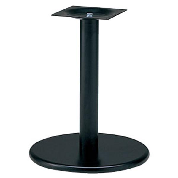 ■材質：スチール■備考：アジャスター付■適合天板サイズ：φ800〜900■サイズ：φ600×H270〜700■受板：300×300■丸ポール：φ101■ベース厚：30mm■補足：お客様組立品／サイズ選択／カラー選択【注意事項】※組立てには2...