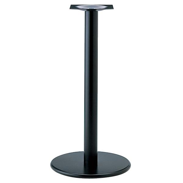 ■材質：スチール■備考：アジャスター付■適合天板サイズ：φ600■サイズ：φ450×H705〜980■受板：240×240■丸ポール：φ76■ベース厚：30mm■補足：お客様組立品／サイズ選択／カラー選択【注意事項】※組立てには24番六角ボ...