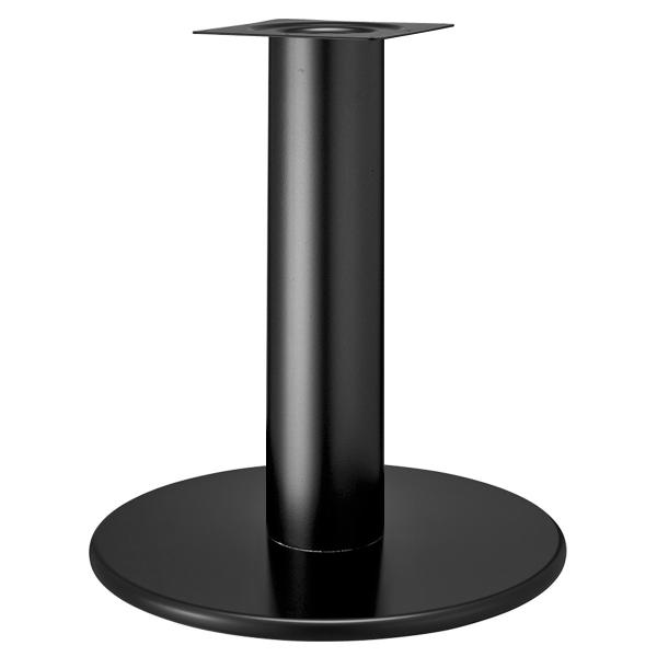 ■材質：スチール　ステンレス■備考：アジャスター×5■適合天板サイズ：　　正方形：W800×D800　　丸形：φ900■サイズ：φ550×H320〜700■受板：240×240×3.2t■丸ポール：φ139■ベース厚：30mm■補足：お客様...