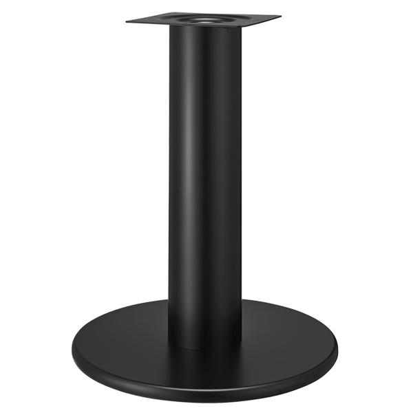 ■材質：スチール　ステンレス■備考：アジャスター×5■適合天板サイズ：　　正方形：W750×D750　　丸形：φ850■サイズ：φ500×H320〜700■受板：240×240×3.2t■丸ポール：φ139■ベース厚：30mm■補足：お客様...