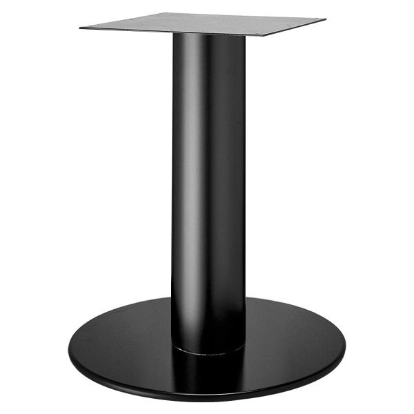 ■材質：スチール　ステンレス■適合天板サイズ：　　正方形：W750×D750　　丸形：φ900■サイズ：φ520×H320〜700■受板：240×240×3.2t■丸ポール：φ139■ベース厚：14mm■補足：お客様組立品／サイズ選択／カラ...