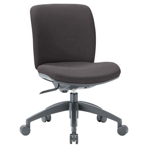 ■背部：再生P.P.樹脂成形品　ウレタンフォーム　防汚性布張り■座部：再生P.P.樹脂成形品　モールドウレタンフォーム　防汚性布張り■脚部：強化ナイロン樹脂成形品　φ60mmナイロン双輪キャスター■機構：ガス上下機構　背ロッキング機構■環境...