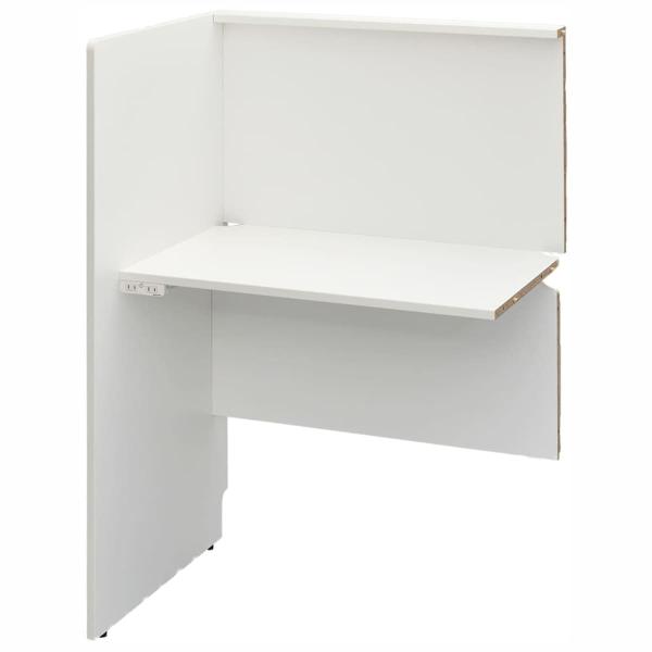 ■本体：低圧メラミン樹脂化粧木質ボード　PVCエッジ■アジャスター：ポリプロピレン■コンセント：合成樹脂　100V屋内用　2ヶ口■備考：配線用切り欠き有（天板両角）■サイズ：W782×D600×H1200（TH720）■天板サイズ：W764...