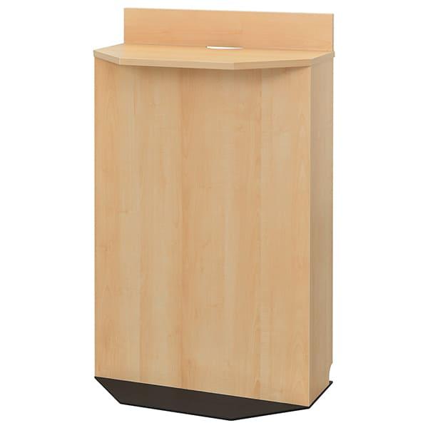 ■本体：低圧メラミン樹脂化粧木質ボード　PVCエッジ■底板：スチール■床設置面クッション材：フェルト■備考：配線用切り欠き有（天板）■サイズ：W600×D350×H1000■補足：お客様組立品【注意事項】※必ず壁面にてご使用ください。