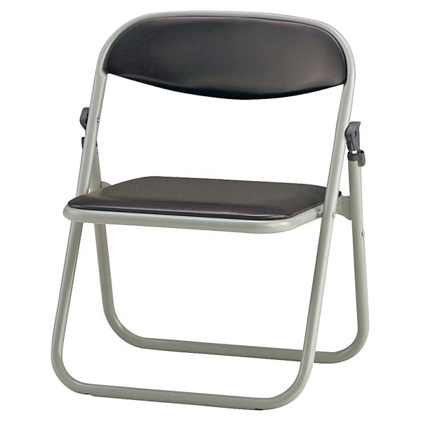 ■背座部：ハードボード　ウレタンフォーム■張地：合成レザー■フレーム：スチールパイプ（φ19.1） 粉体塗装■機能：シリンダー機構　折り畳みフラット収納（スタックピッチ 28mm） 連結■台車積載可能脚数：46脚（台車E-11使用時）■生産...