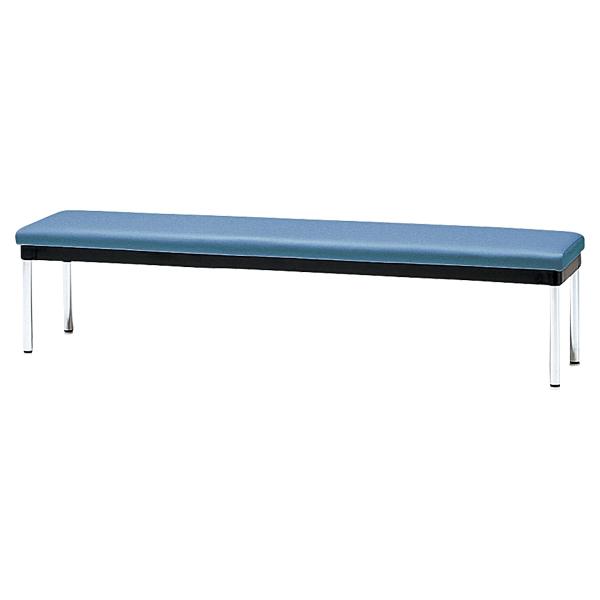 ■張地：合成レザー（耐アルコール・耐次亜塩素酸・抗菌・防汚・難燃）■構造：木枠　ウレタンフォーム■脚部：ステンレスクラッドパイプ（φ28.6）■生産地：日本製■重量：10.3kg■サイズ：W1500×D300×H350■補足：お客様組立品／...