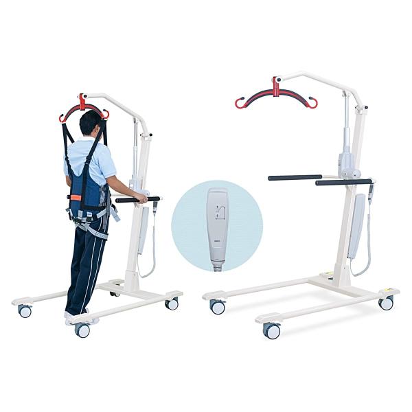 ■フレーム：スチール　粉体塗装■最大耐荷重：150kg■重量：約56kg■サイズ：W770×D1280×H1620〜2220■ハンガーフック高さ：H790〜1980■補足：お客様組立品／昇降タイプ／キャスタータイプ【注意事項】※モーター本体...