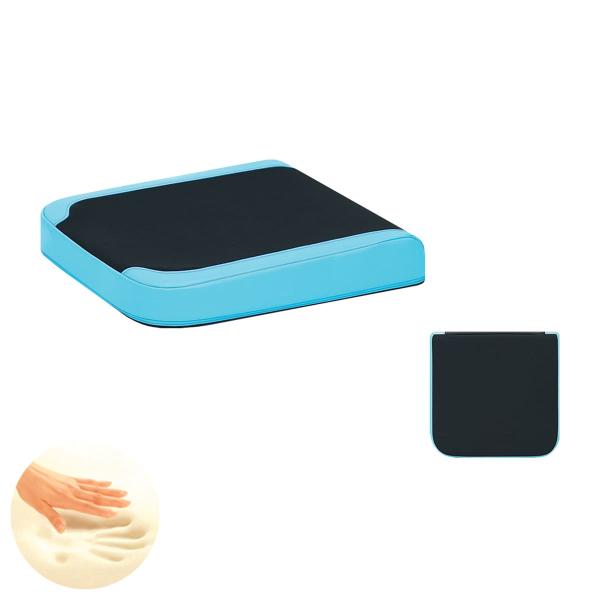 ■表面・裏面：滑り止め（ストップレザー）加工付■サイズ：W400×D400×H50〜65■補足：完成品／張地選択／低反発【注意事項】※ストップレザーの黒色は変更できません。※低反発ウレタンは低温環境では硬くなる特性があるのでご注意ください。...