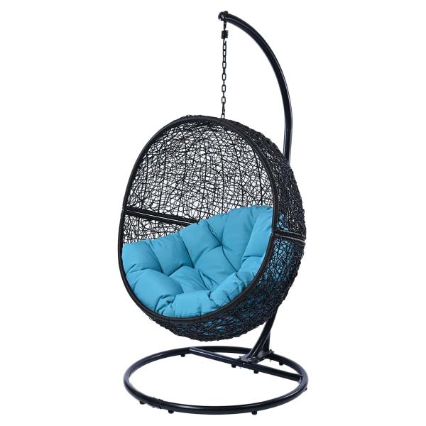 ■フレーム：スチール■カゴ：ポリエチレン■クッション：張地：撥水ポリエステル■耐荷重：120kg（推奨80kg以下）■フレーム：W1020×D1020×H1950■カゴ：W1000×D780×H1170■補足：お客様組立品／カラー選択／張地...