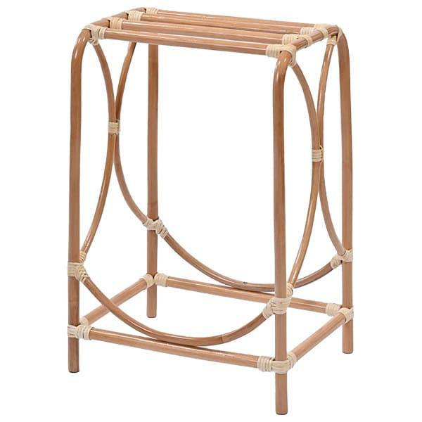■材質：籐（ラッカー塗装）■サイズ：W400×D300×H610■補足：完成品【注意事項】※天然素材を使用している為、大きさ、重量、色味に若干の個体差があります。北海道、沖縄、離島及び中継を伴う場合は、追加送料が必要ですので別途ご案内致します。