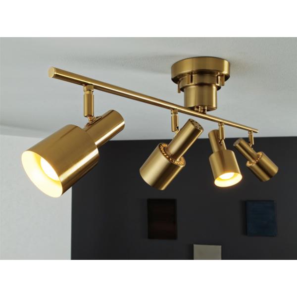 [特徴]照明器具 おしゃれな照明 シーリングライト LT-4027 Ferdi フェルディ Gold[ 商品情報 ]LT-4027 Ferdi フェルディ は、使い勝手の良いスポットライト タイプの光源を4灯配置したシンプルでスタイリッシュ...