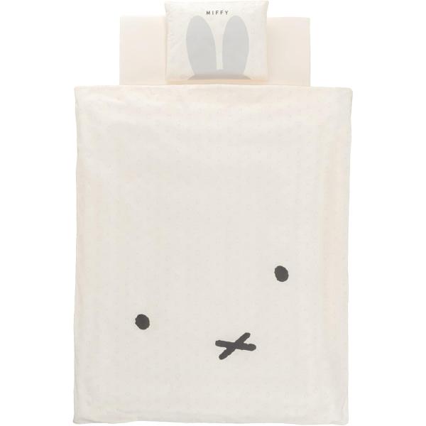 西川  ミッフィー  ベビー組布団 6点セット 洗える オーガニック 日本製 （DB2601）WF【セット内容】掛け布団、敷き布団、枕、掛け布団カバー、敷き布団用カバー、枕カバー【サイズ】掛け布団:95×120cm、敷き布団:70×120c...