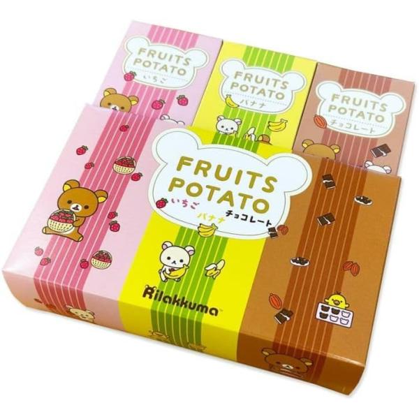 【発売日：2025年01月18日】リラックマたちがちりばめられた楽しいパッケージや食べるのがおしくなるほどのかわいさはもちろん、お味の方も鳴門金時を用いた優しい甘さのしっとりしたさつま芋餡をフルーツそれぞれ風味豊かな生地で包み込んだ和のスイ...