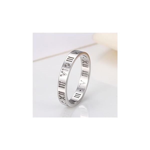 【発売日：2022年01月11日】●金属素材：ステンレス。●ストーン：キュービックジルコニア、直径約1mm。●カラー ：プラチナコーティング 。●在庫サイズ：11号（直径約16.4mm）。