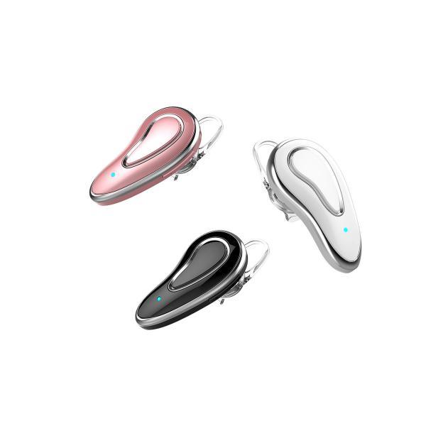 おしゃれでコンパクトなイヤホンヘッドセットBluetoothで無線接続なので煩わしい配線が不要！製品仕様Bluetooth：Ver5.0接続距離：約10メートル待機時間：約80時間通話時間：約6時間音楽再生時間：約4時間充電時間：約1-2時...