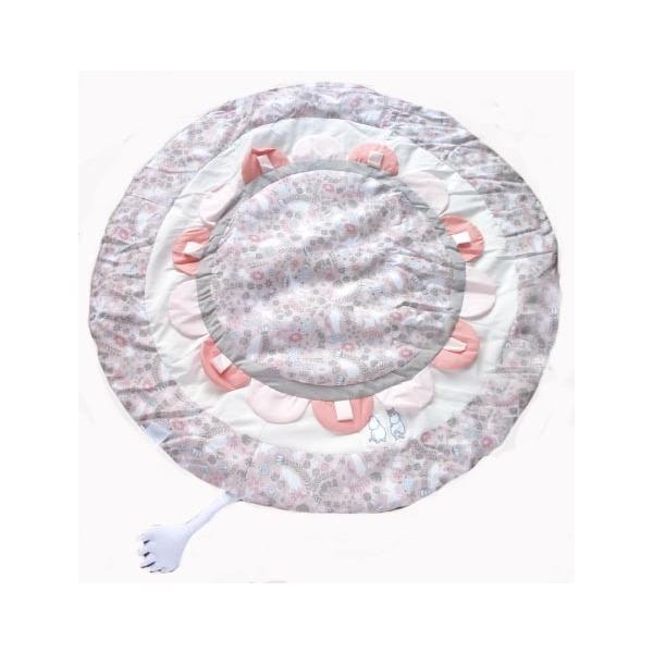 ムーミンのプレーイングマットができました。 床に敷くだけで自分だけの遊び場が確保できる便利商品です。 お部屋の中やちょっとしたお外やお友達のお家でも使える重宝なマットです。 中綿入りのマットですので。ふわふわで気持ちよくまた安全に遊べます。...