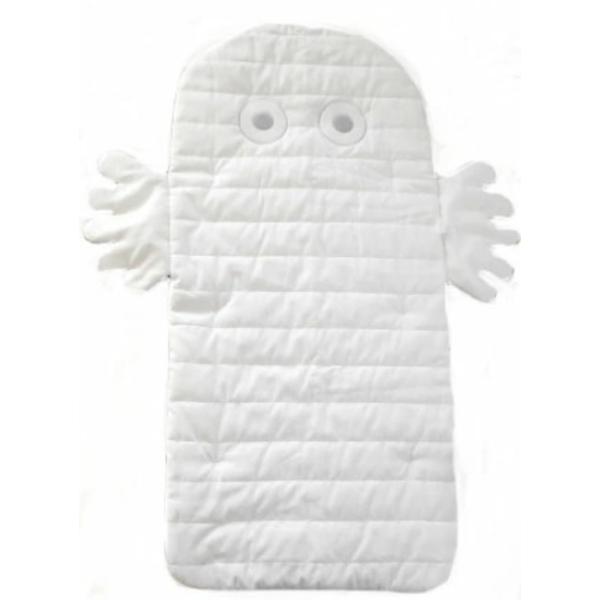 ムーミンのニョロニョロのプレーイングマットができました。床に敷くだけで自分だけの遊び場が確保できる便利商品です。お部屋の中やちょっとしたお外やお友達のお家でも使える重宝なマットです。小さく畳めて持ち運びが簡単ですので、いつでもどこでも衛生的...