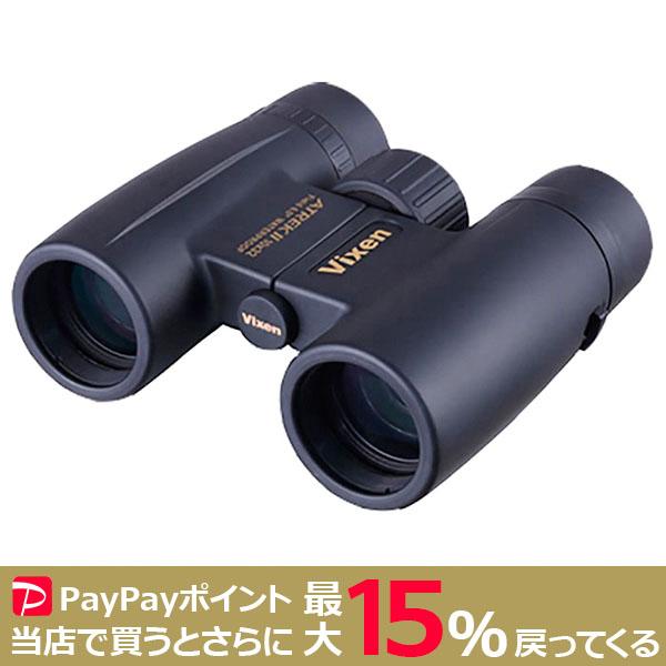 ビクセン　双眼鏡　国内正規品　アトレックII HR 10x32WP　アウトドアで抜群の威力を発揮する、本格ダハタイプ。昼間の自然観察から夜の星空観察まで対応できる、コストパフォーマンスに優れた一台です。明るさ10.2・見掛視界55.3°は、...