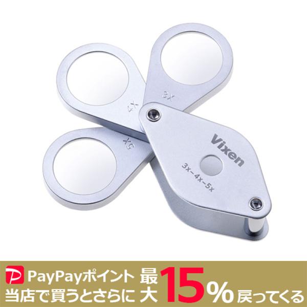 【発売日：2026年05月14日】ビクセン　国内正規品　ルーペ メタルホルダーDL19マルチ倍率（7通り）　プロの眼を、ポケットに。7通りの倍率でディテールを極める国産ルーペ。印刷の網点チェックから、鉱物・植物の観察まで。3枚のレンズが織り...