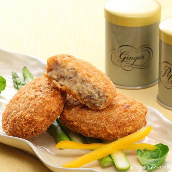 男爵芋と国産牛肉の、味の調和をご賞味下さい。和牛ビーフコロッケは男爵芋を十分に潰さず、じゃがいも本来の食感を残し厳選された牛肉に脇役である甘みのある玉葱を加え、そして生のパン粉でサクサク感を引き出しています。＜調理方法＞冷凍のまま、商品が浸...