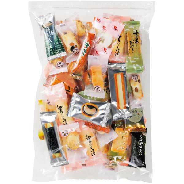 色々な珍味あられ・おかきが入っています。何があたるかはお楽しみ。皆様が揃えば会話もはずむでしょう。内容量：190ｇ個包装込み賞味期限：製造日から120日保存方法：直射日光や高温多湿の場所での保存はお避け下さい。アレルギー表示：えび・小麦・乳...