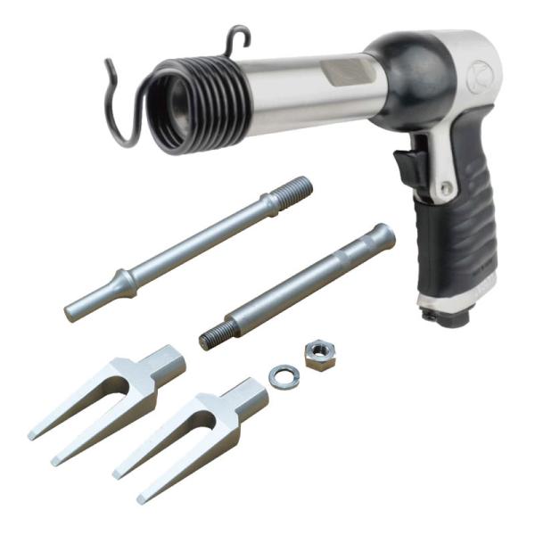 ●KOTOのBLW-1924とエアーハンマー（エアーチゼラー）用ロッドBLW-3/8に空研のBRH-6Kをセットにしたコラボ商品。●軽自動車〜普通乗用車クラスの各部ボールジョイントの抜き取り作業に最適。●先端の爪は19mm幅と24mm幅の2...