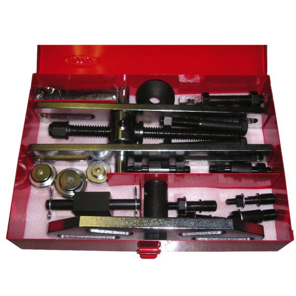 1つの工具で、3つの作業ができ幅広く対応ができます。適用車種・・・トヨタ、日産、ホンダ ・フロントハブとナックルの分解・フロントハブボールベアリングの分解・組立