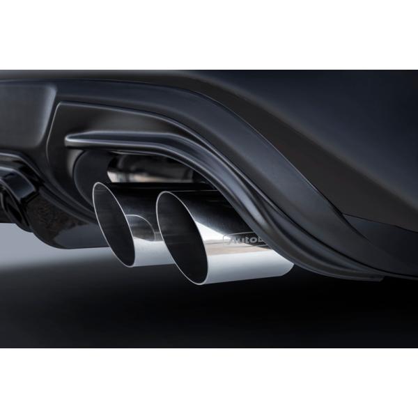 【適合車種】KF系-500001〜ディーゼルAT車※単品装着不可。スポーツマフラー（MKF8Y90)とマフラーガーニッシュ（MKF2470)の同時装着が必要。装着にはリアバンパーの切除加工が必要。AES製 ブラック梨地（塗装不要）