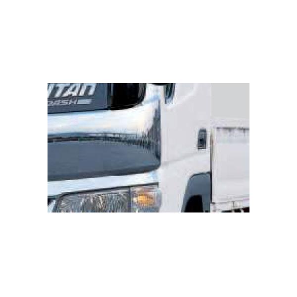 【適合車種】タイタンダッシュ　全車SYE4T-100001〜SYE6T-100001〜SYF4T-100001〜SYF6T-100001〜SYF4L-100001〜SYF6L-100001〜フロントビューのファッション性をアップ。さらに導風...