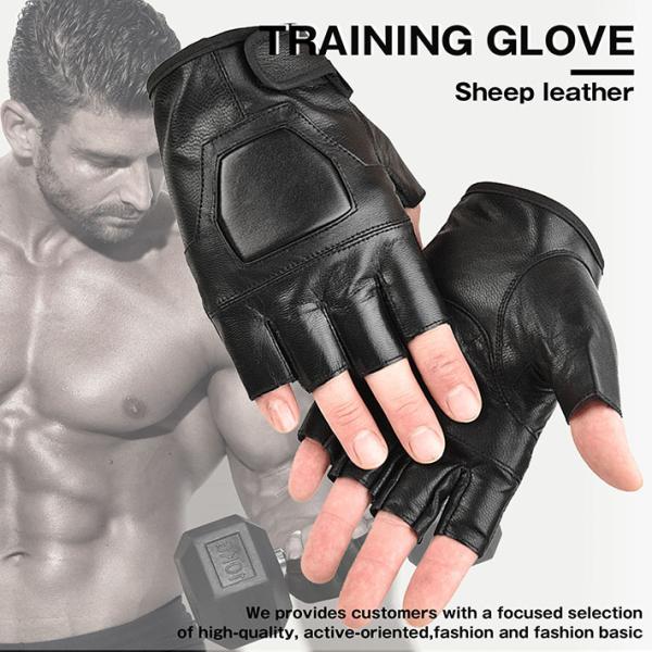 ■特徴ワークアウト、トレーニングに！本革トレーニンググローブの登場！シープスキンを使用し、柔らかくしっとり手に馴染む！手のひらはクッション性の良い素材でトレーニング中の摩擦や負担を軽減手の甲には厚手のパットを搭載し、関節・筋を保護汗をかいて...