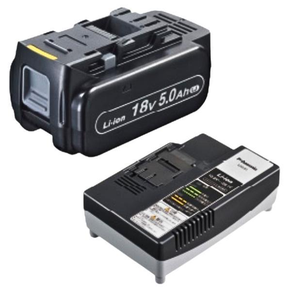 【北海道・沖縄・離島 別送料】ご注文後こちらからご連絡いたします【メーカー直送品】お客様都合による返品交換はできません※画像は代表画像です。ご購入前に仕様をご確認下さい【特長】18V 5.0Ah電池とリチウムイオン専用充電器のセット●驚きの...