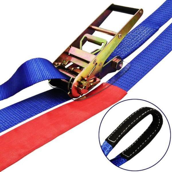 【北海道・沖縄・離島 別送料】ご注文後こちらからご連絡いたします【メーカー直送】お客様都合による返品交換はできません※画像はイメージ画像です。ご購入前に仕様をご確認下さい【特長】・ラチェット式の握り易いバックルと柔軟強度な繊維ベルトで荷に優...