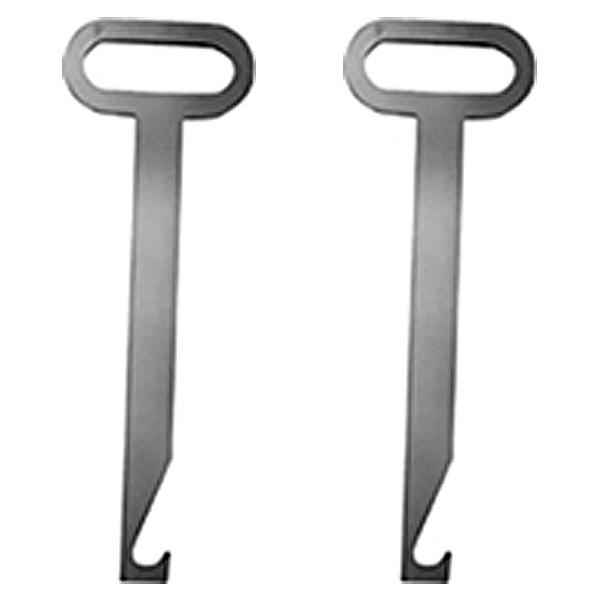 【北海道・沖縄・離島 別送料】ご注文後こちらからご連絡いたします【メーカー直送】お客様都合による返品交換はできません※画像は代表画像です。ご購入前に仕様をご確認下さい。【特長】細目グレーチング用開閉取手 オプション部品[適用機種]ステンレス...