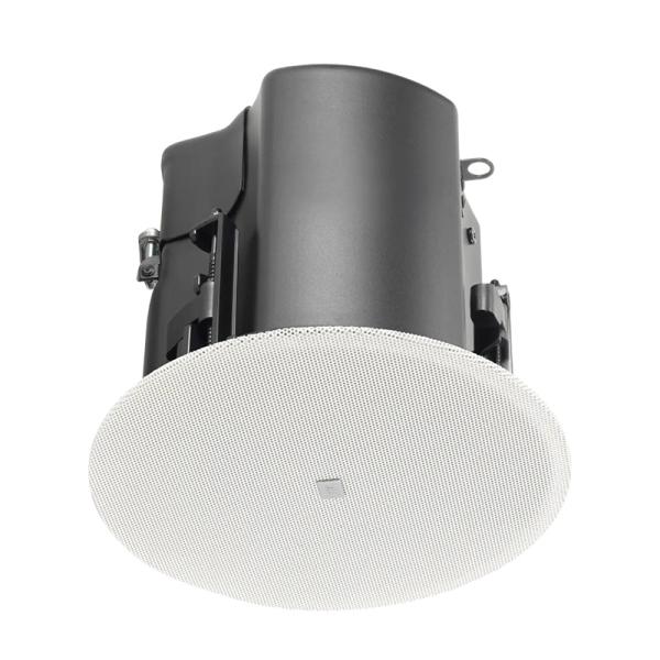 天井埋込用2Wayフルレンジスピーカー・周波数レンジ:65Hz〜20kHz(-10dB)・許容入力:45W・感度:86dB SPL・インピーダンス:8Ω・寸法・質量:φ186×203Hmm、2.5kg※ペア販売となります※