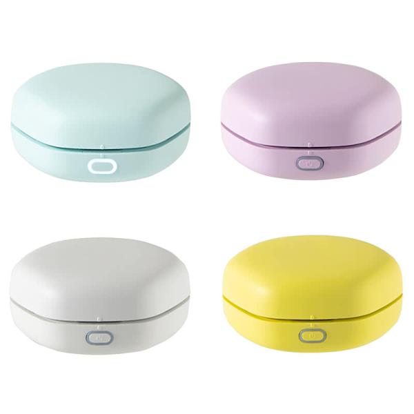 ◎内容：水を使わない、コードレスのアロマディフューザーです。USB電源からの充電で自宅・車・オフィスなど、どこでもエッセンシャルオイルの香りを楽しめます。手のひらサイズで、マカロンのようにコロンとした、かわいい・オシャレな持ち歩くのが楽しみ...