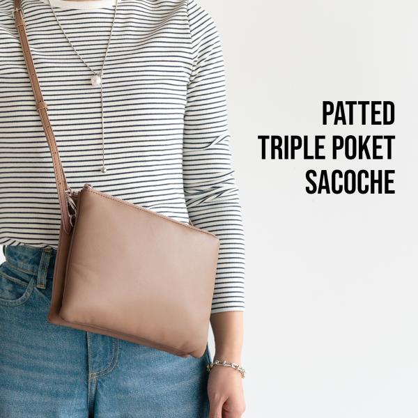 PATTED トリプルポケット サコッシュ [jamo]