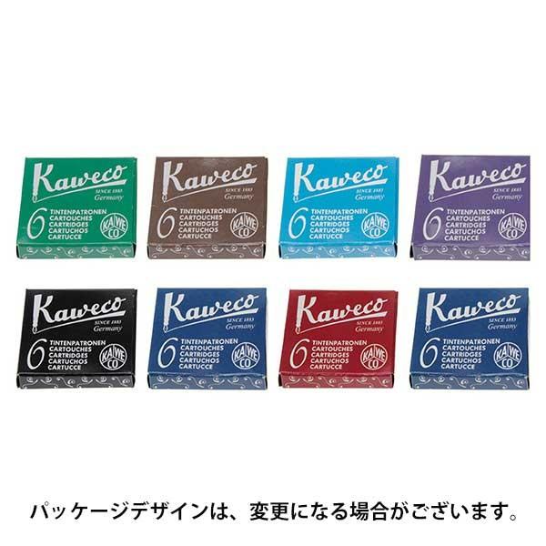 Kaweco純正の6本入りインクカートリッジです。消耗品はメーカー純正のご使用をおすすめします。■対応商品AC SPORT / AL SPORT / ART SPORT / Classic Sport / DIA2 / エリート / スチュ...