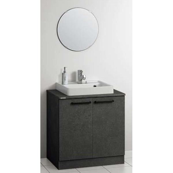 ■メーカー：クリナップ..■シリーズ名：エルヴィータ ELVITA..■サイズ：W750 x D530 x H1700 (mm)..■商品構成：..ミラー（丸型ミラー） M-0501BVMNN..コンポタイプ（メラミンカウンター/洗面台開き...